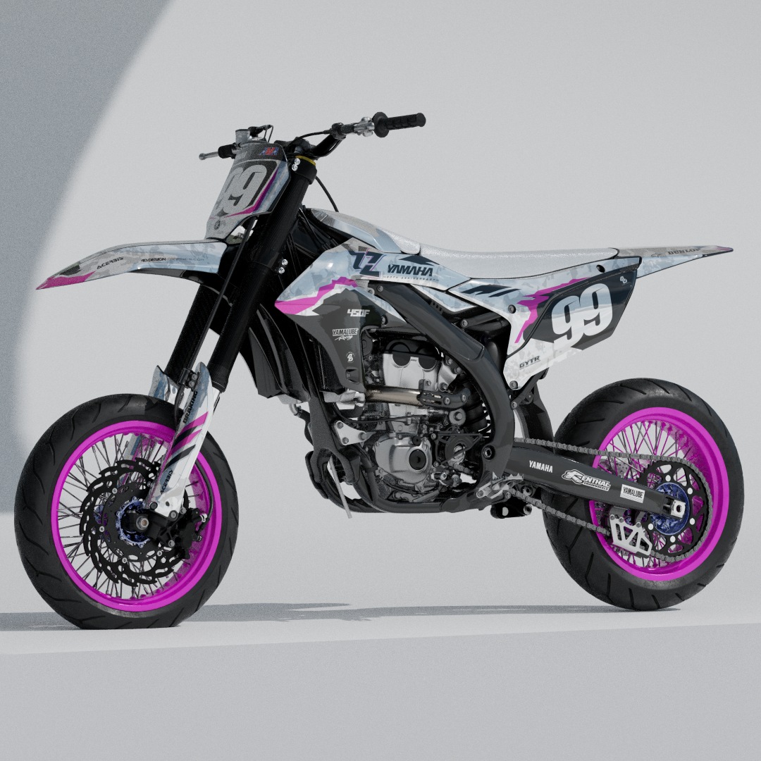 YAMAHA YZ450F GRAPHICS KIT - 19 – 4DDesign