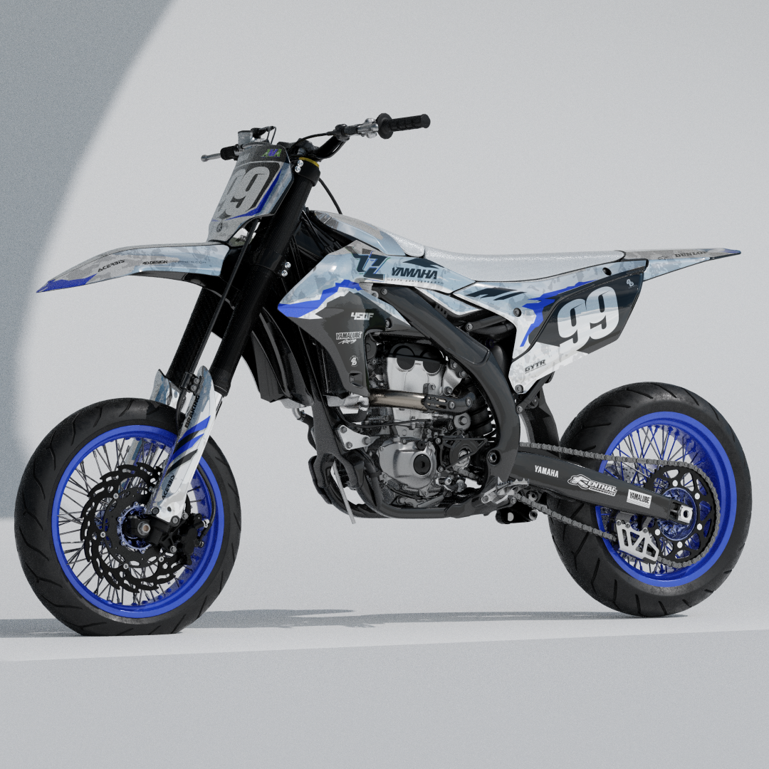 YAMAHA YZ450F GRAPHICS KIT - 20 – 4DDesign