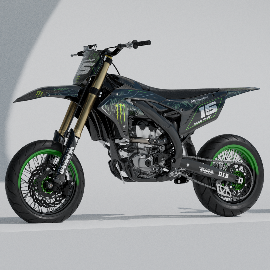 YAMAHA YZ450F GRAPHICS KIT - 01 – 4DDesign