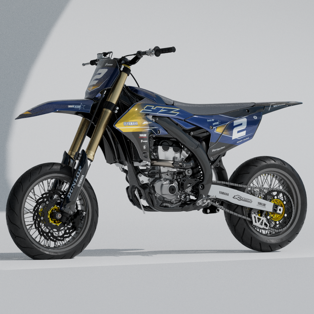 YAMAHA YZ450F GRAPHICS KIT - 17 – 4DDesign