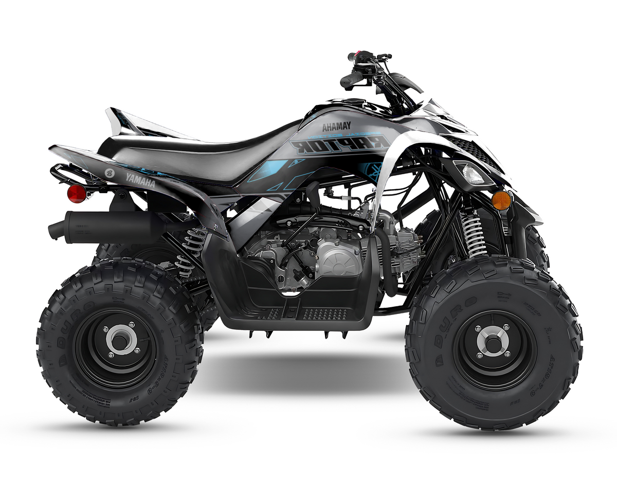 D371- YAMAHA RAPTOR 90 FULL GRAPHICS KIT – 4DDesign
