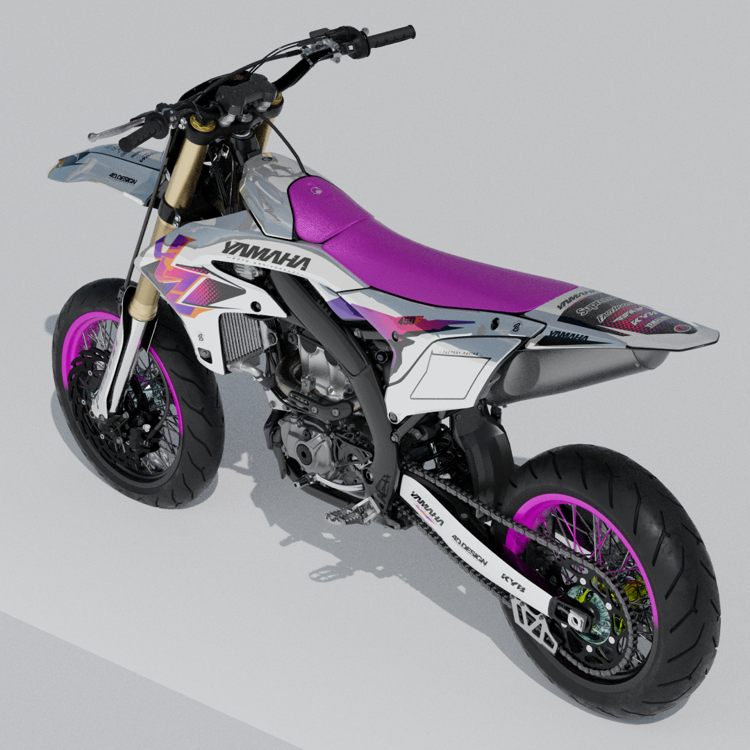 YAMAHA YZ450F GRAPHICS KIT - 43 – 4DDesign
