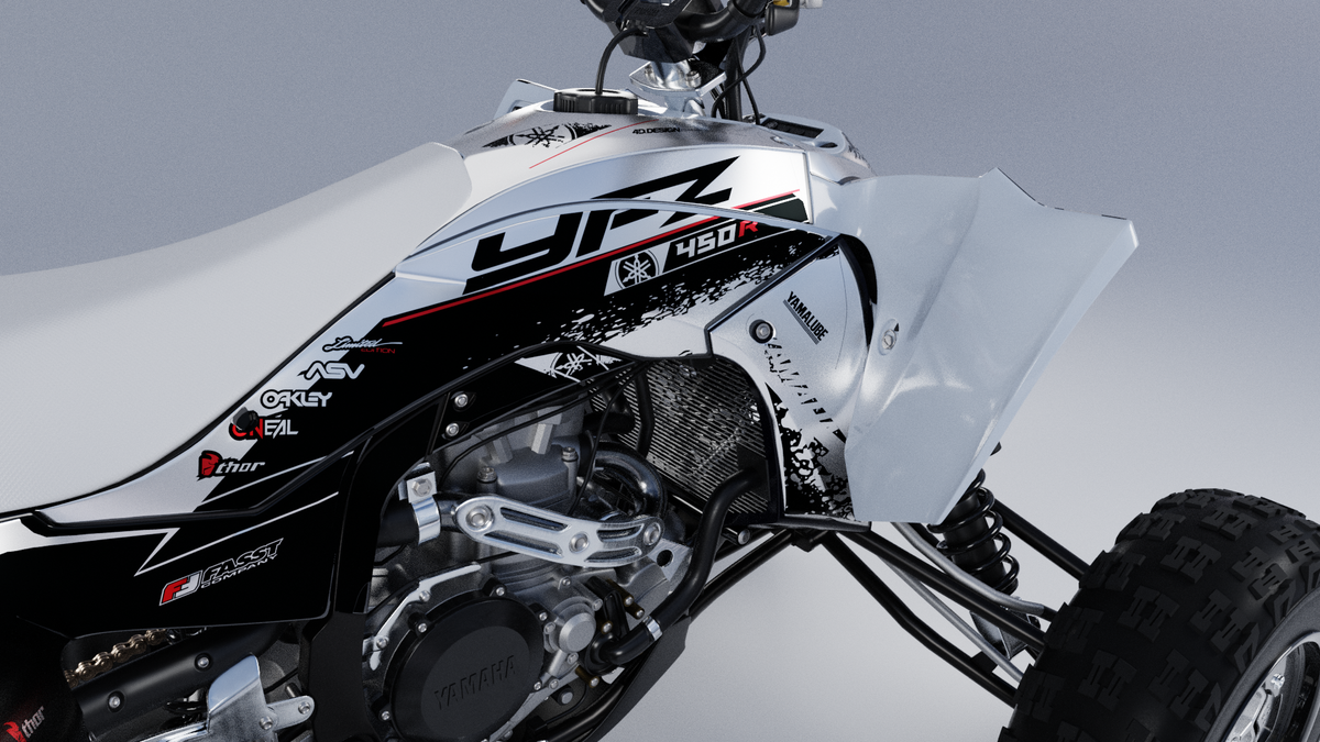 GRAPHICS FOR YFZ 450 – 4DDesign