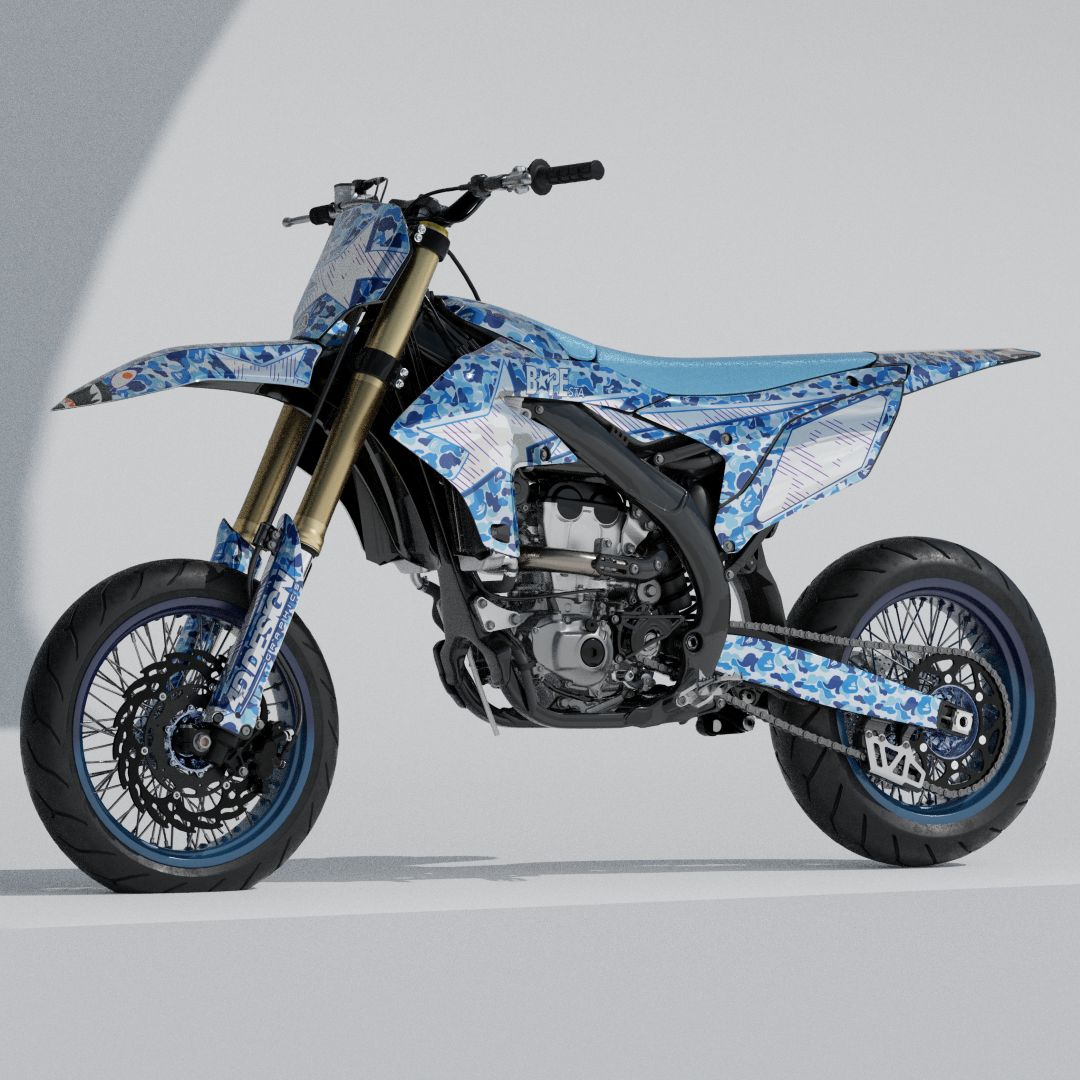YAMAHA YZ450F GRAPHICS KIT - 10 – 4DDesign