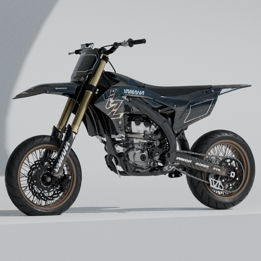YAMAHA YZ450F GRAPHICS KIT - 13 – 4DDesign