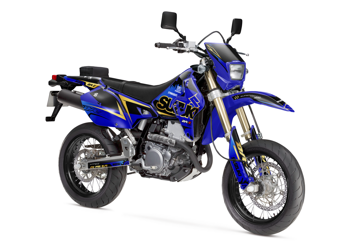 SUZUKI DRZ GRAPHICS KIT - LEAK – 4DDesign