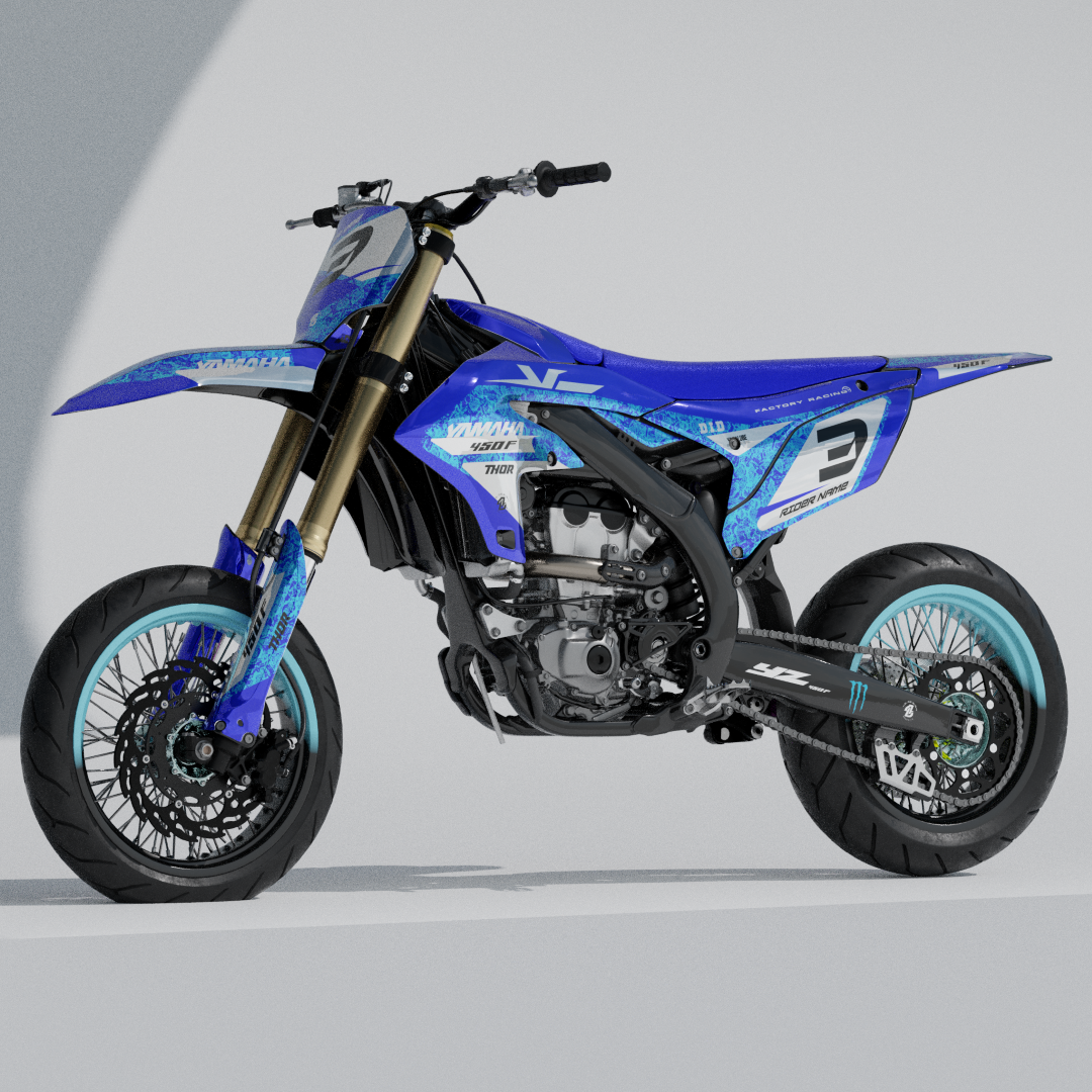 YAMAHA YZ450F GRAPHICS KIT - 22 – 4DDesign