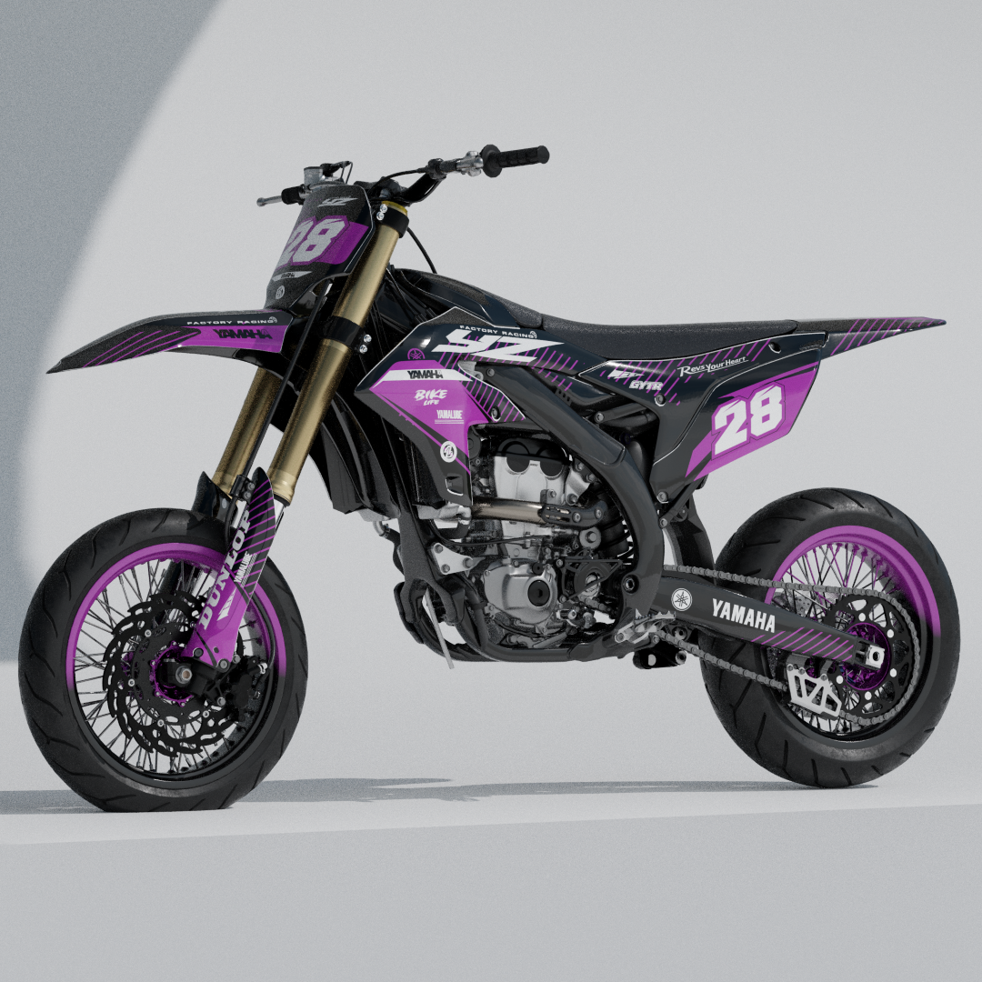 YAMAHA YZ450F GRAPHICS KIT - 04 – 4DDesign