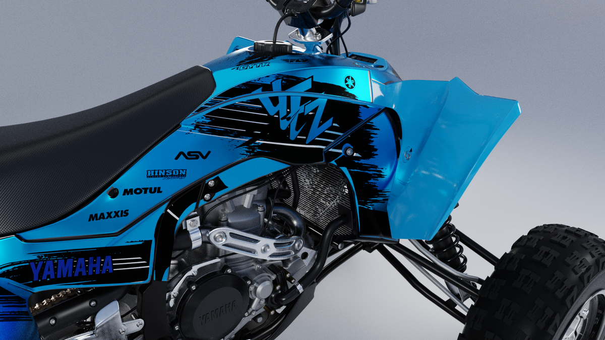 GRAPHICS KIT FOR YFZ 450 – 4DDesign