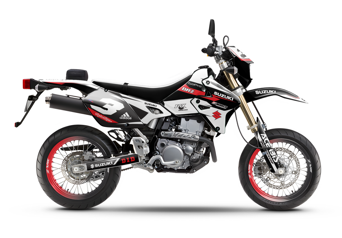 SUZUKI DRZ 400 SM FULL GRAPHICS KIT – 4DDesign
