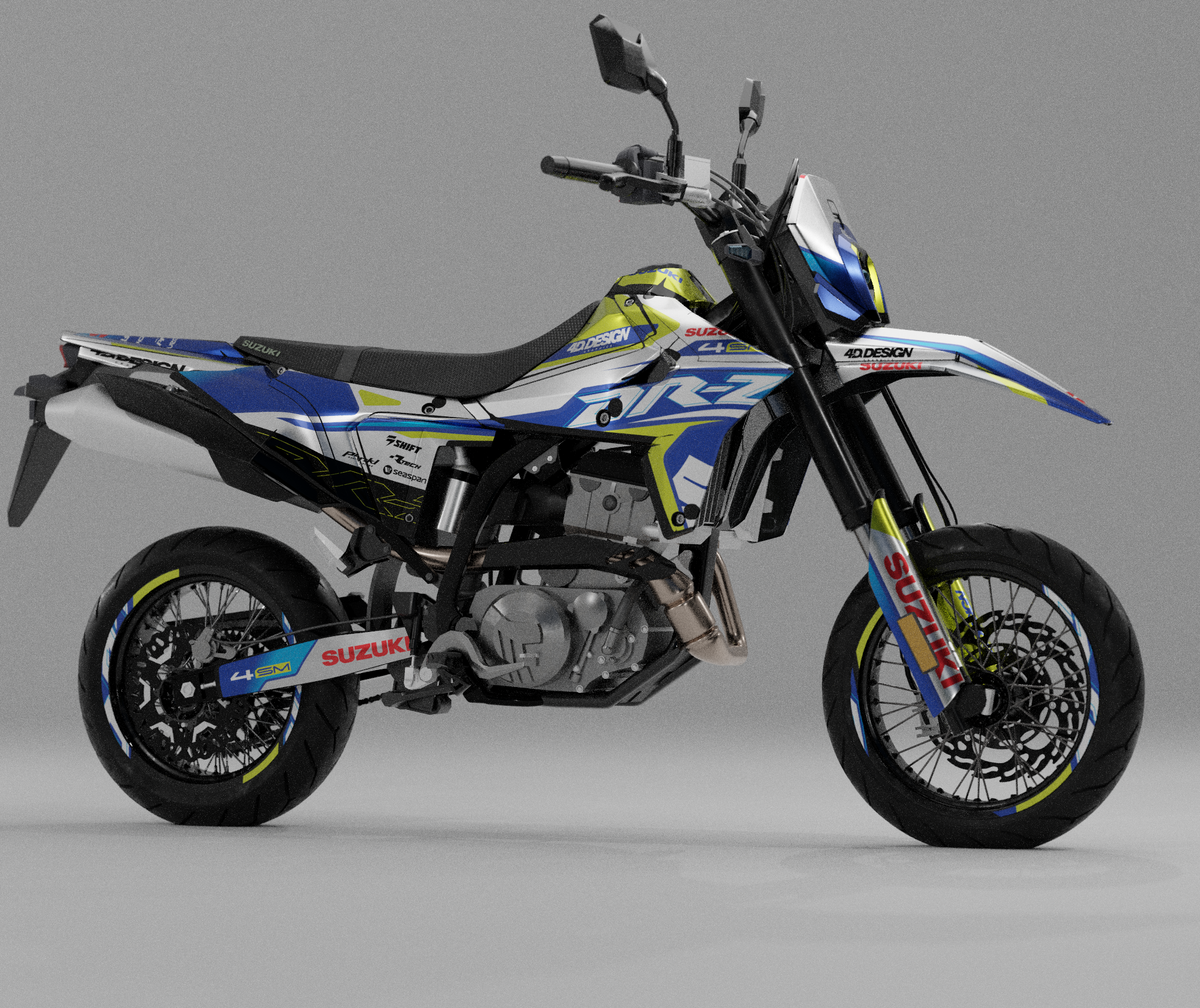 drz400sm graphics kit - 08 – 4DDesign