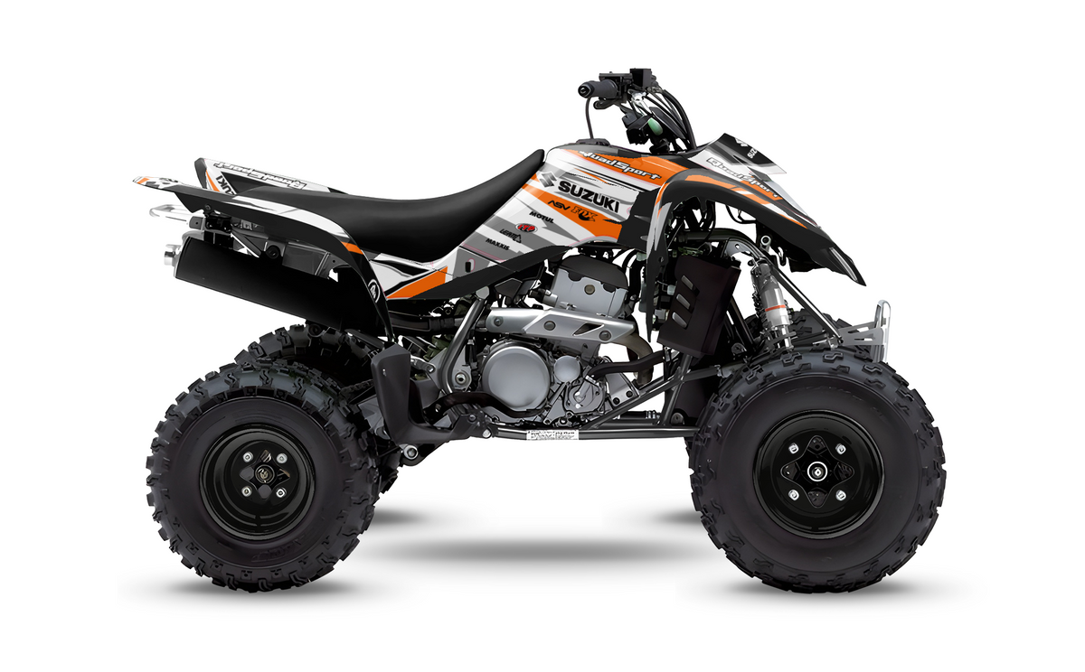 SUZUKI LTZ 400 GRAPHICS KIT. ALL MODEL ATV GRAPHICS AVAILABLE. CUSTOM ...