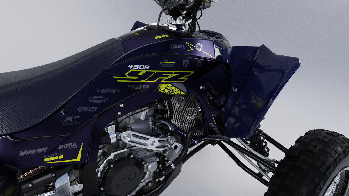 YFZ 450 GRAPHICS KIT - Y01 – 4DDesign