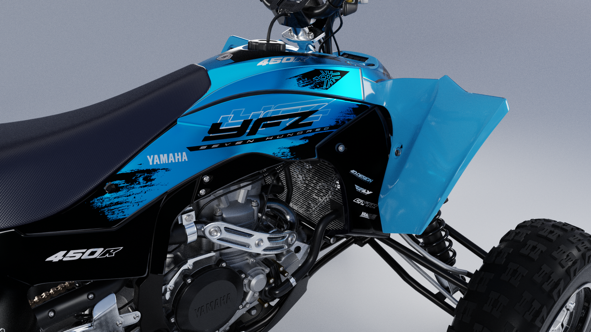 YFZ 450 GRAPHICS KIT - Y02 – 4DDesign