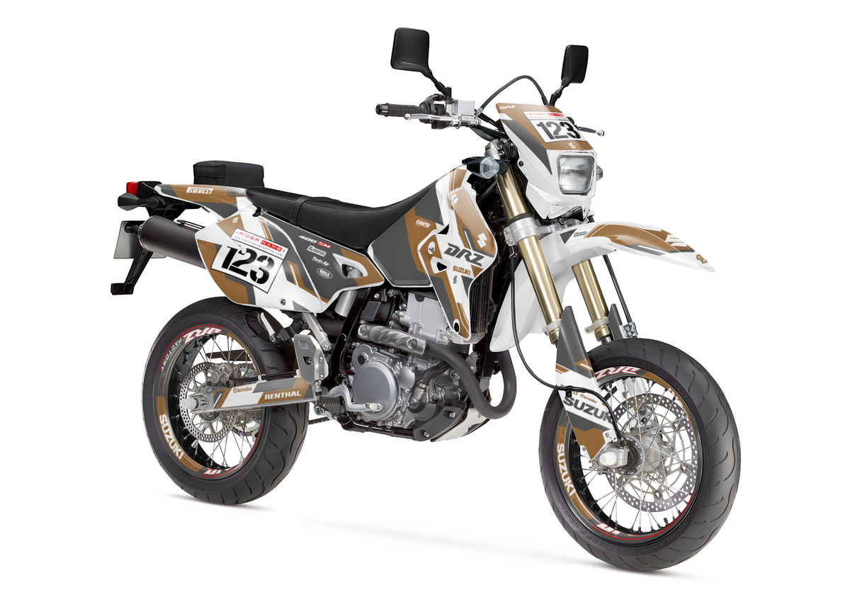 SUZUKI DRZ 400 GRAPHICS KIT - CNTIC – 4DDesign