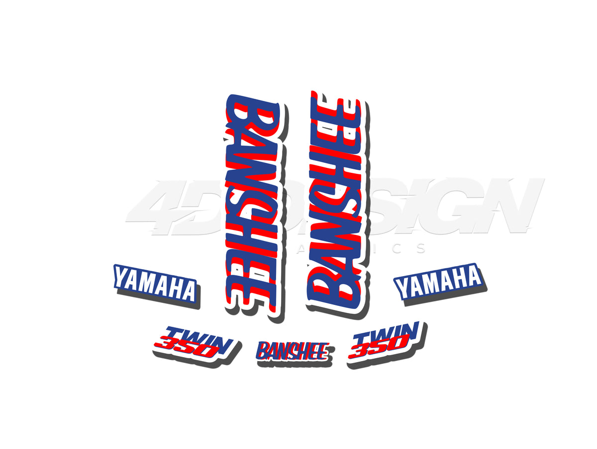 YAMAHA BANSHEE GRAPHICS - 1988 – 4DDesign