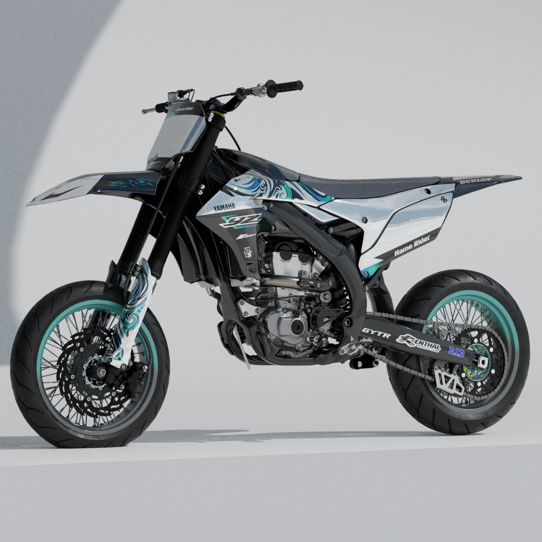 YAMAHA YZ450F GRAPHICS KIT - 37 – 4DDesign