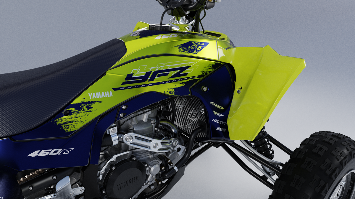 YFZ 450 GRAPHICS KIT - Y02B – 4DDesign