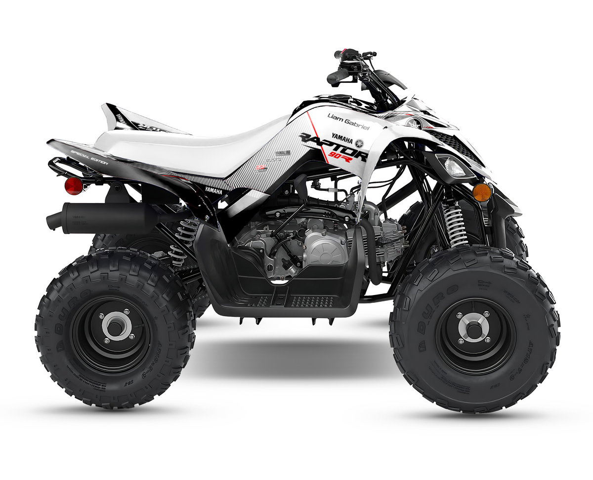D369 - YAMAHA RAPTOR 90 FULL GRAPHICS KIT – 4DDesign