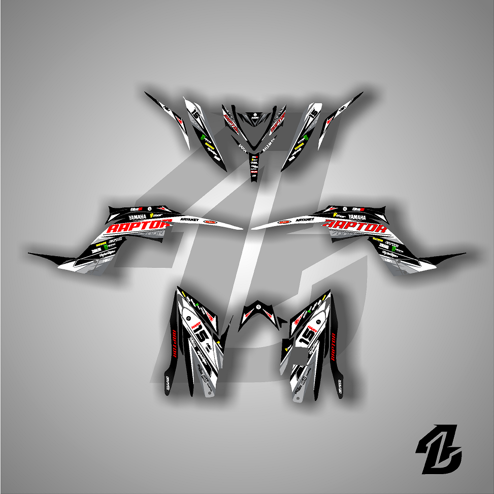 YAMAHA RAPTOR 700 GRAPHICS KIT – 4DDesign